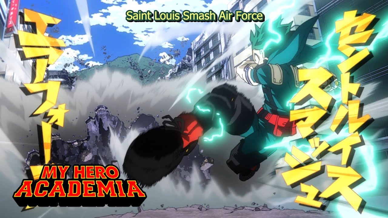 Saint Louis Smash! Air Force! | My Hero Academia Temporada 6 (LEG ...