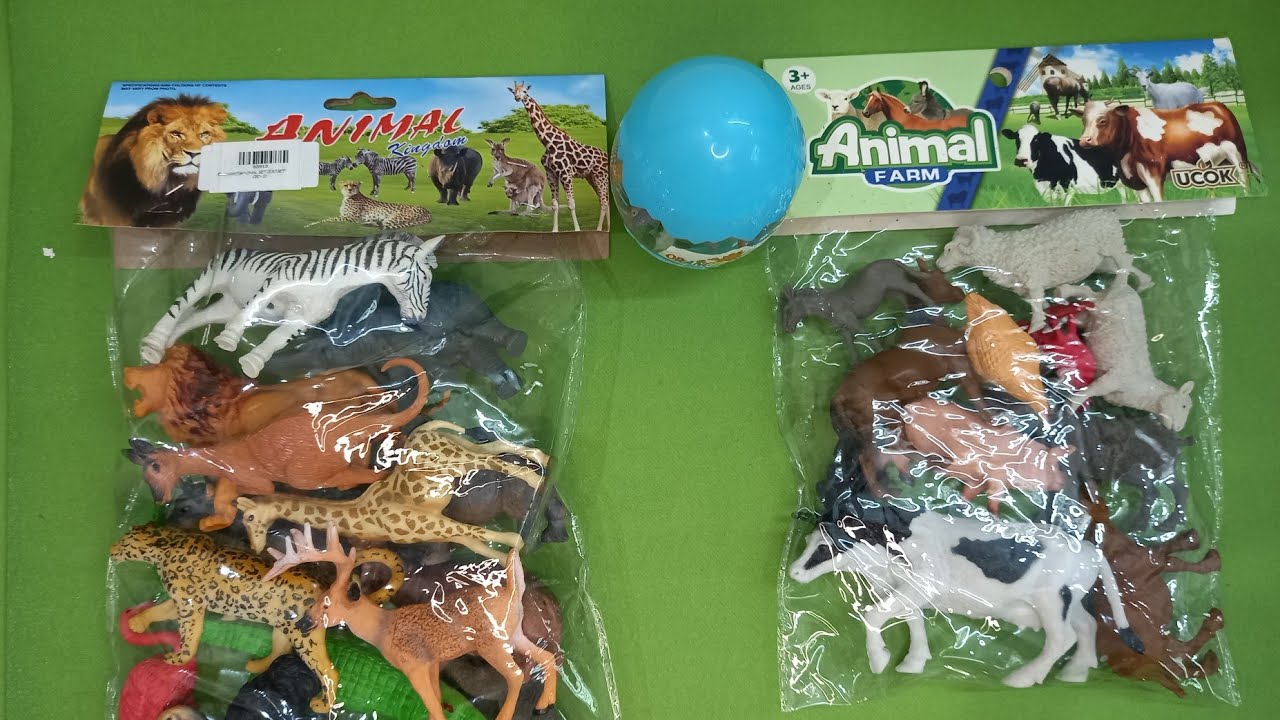 Wild Safari Animal Figurines|Farm animals Figurines|Sea Animals ...