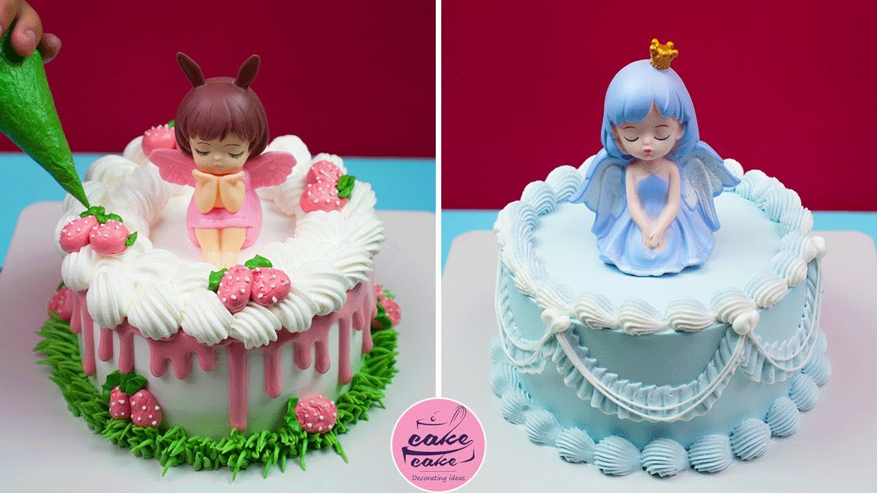 Unique Simple Cake Designs | Quick Cake Tutorials For Birthday Video ...