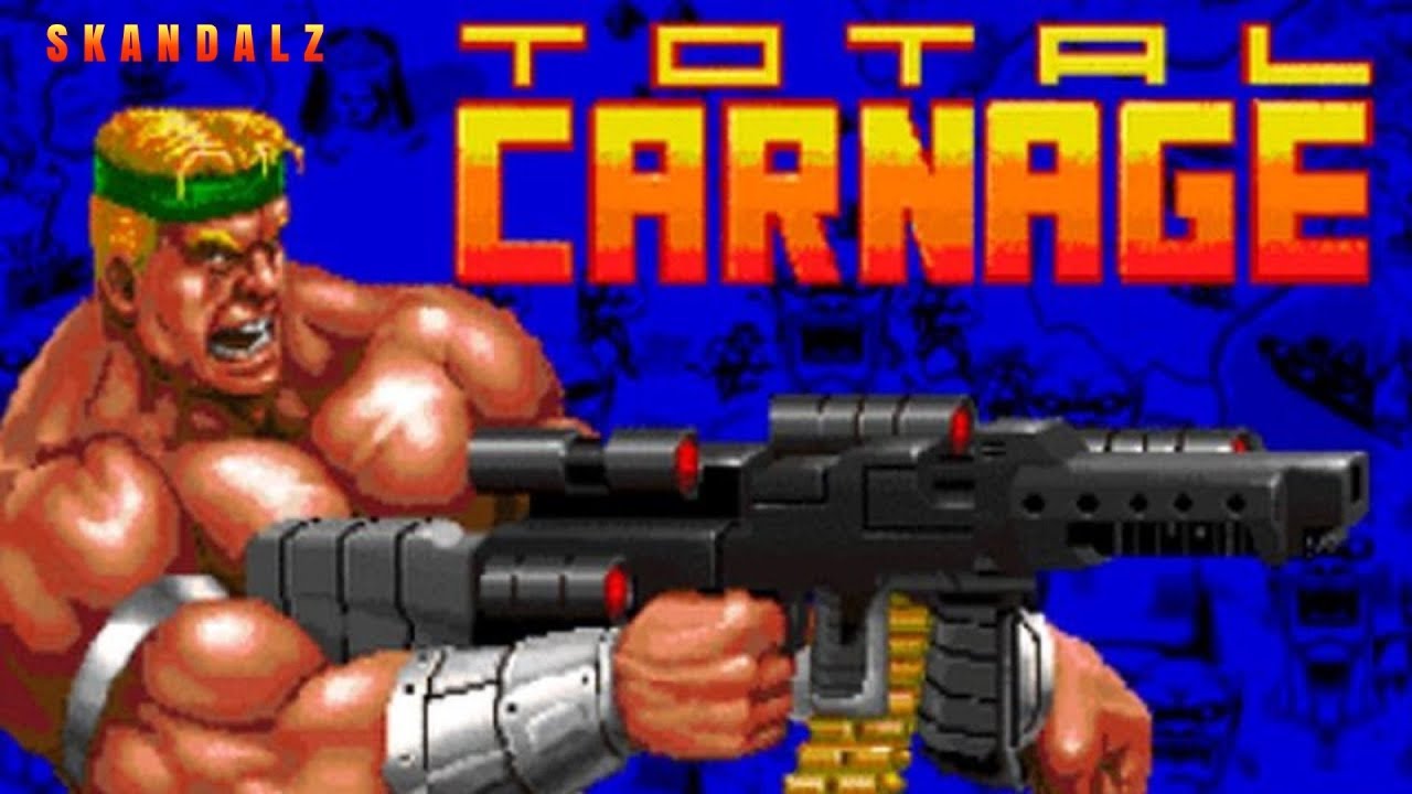 Total Carnage (MAME/Arcade) Coop-Local [Completo] - YouTube