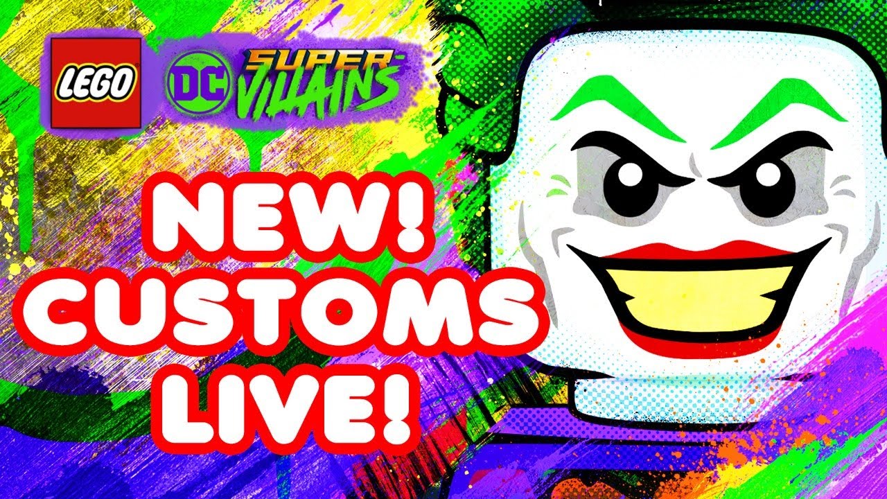 LEGO DC Supervillains Customs Live! Making Epic LEGO Designs ...