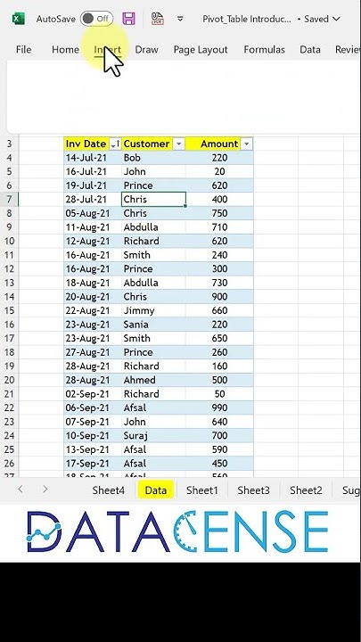 Easiest way to create excel reports | Pivot Tables - YouTube