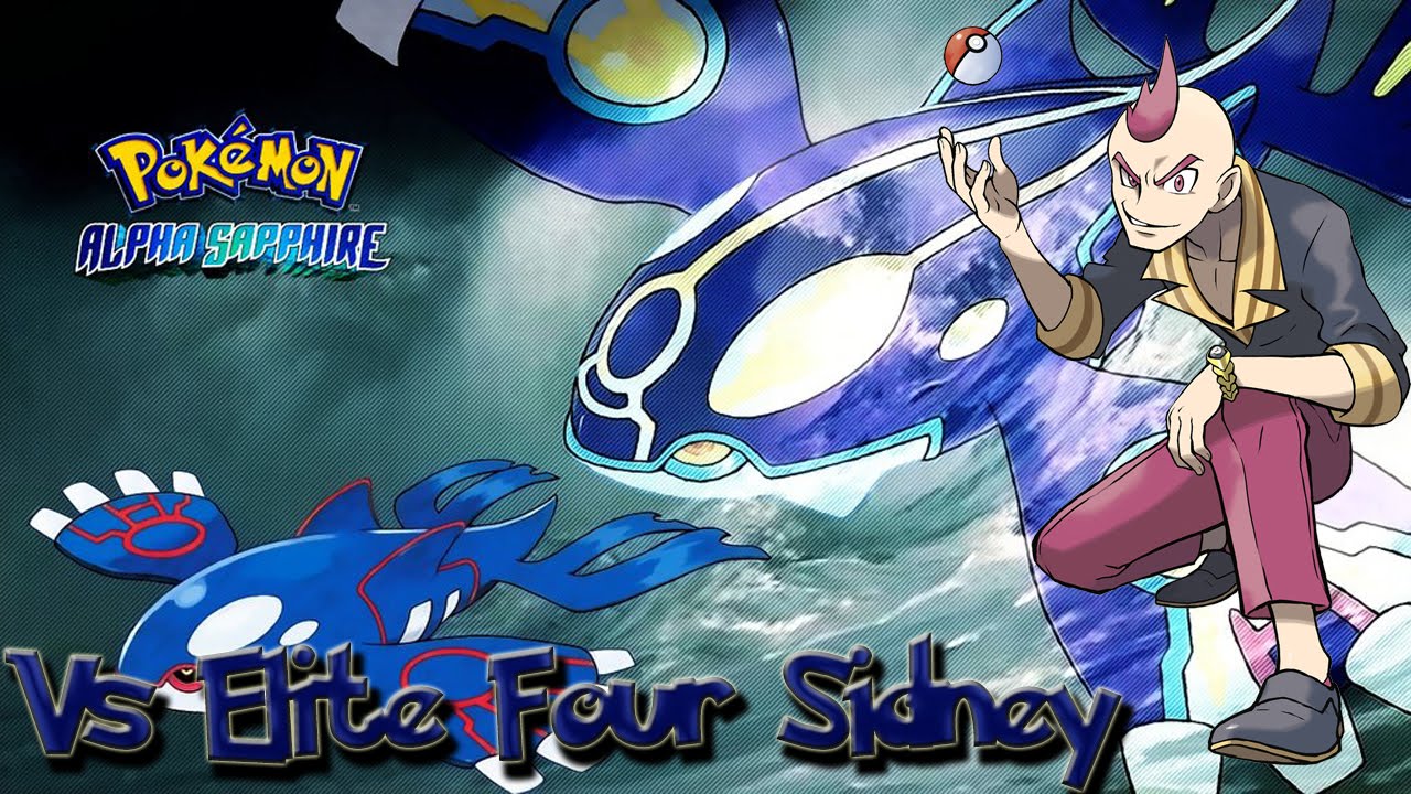 PKMN Alpha Sapphire: VS. Elite Four Sidney - YouTube