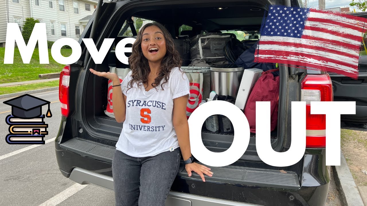 International Students College Dorm Move Out | What happens after 1st ...