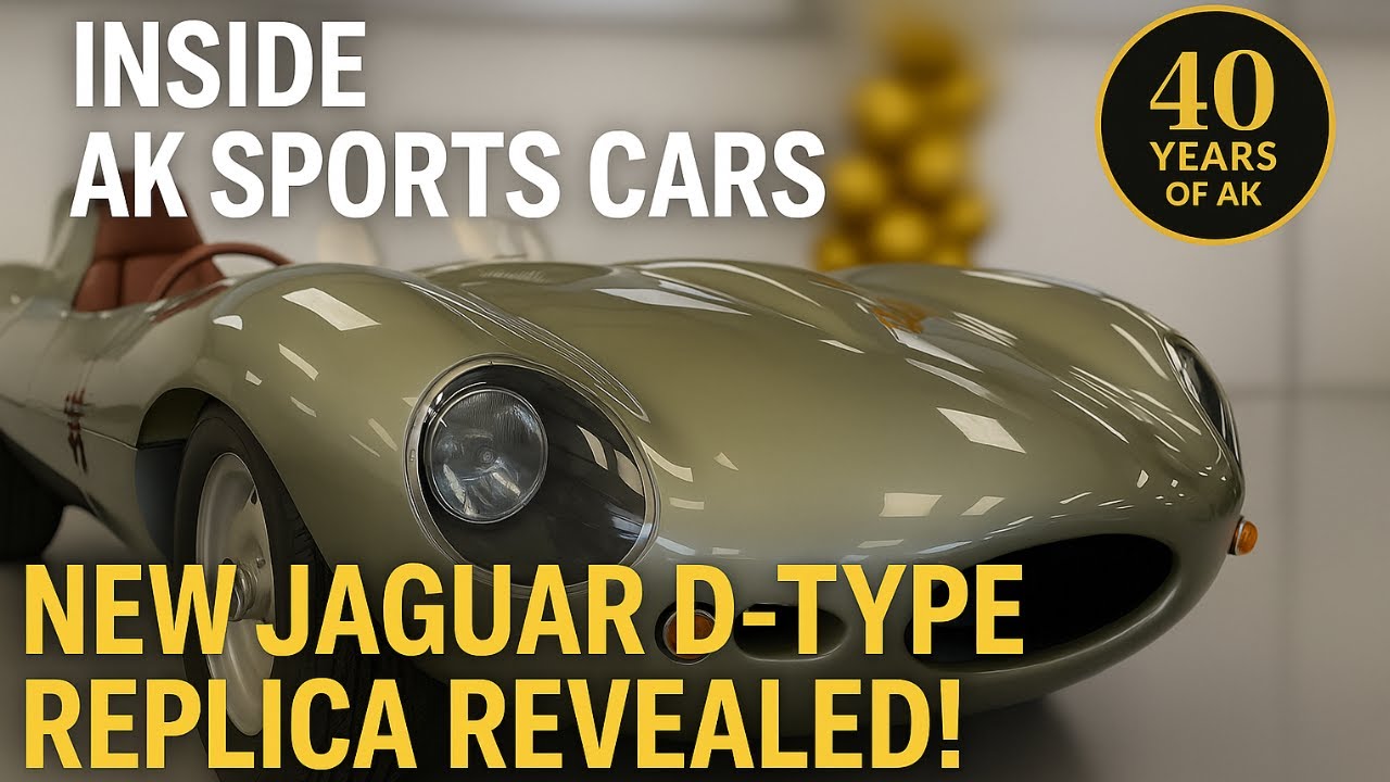 Inside AK Sports Cars: The New AKD Jaguar D-Type Replica, Cobra Legends ...
