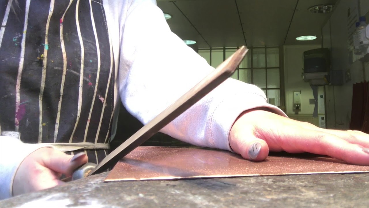 Filing Copper - YouTube