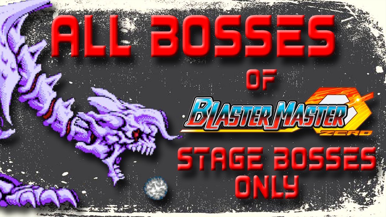 Blaster Master Zero- Switch: All Bosses - YouTube
