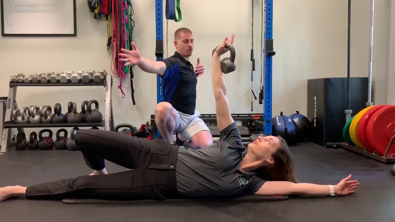 Kettlebell Arm Bar - YouTube