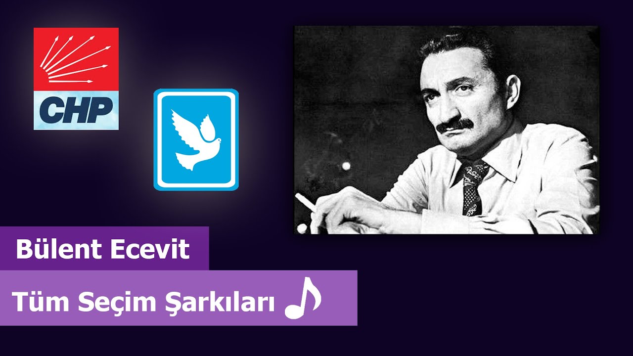 Bülent Ecevit Seçim Şarkıları - KARAOĞLAN - YouTube
