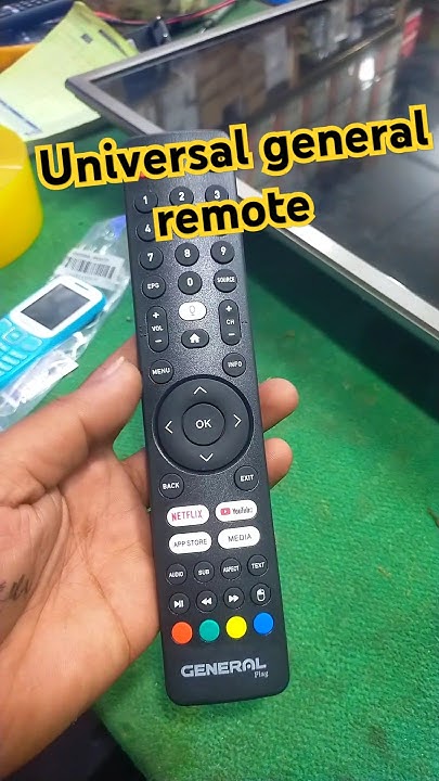 GENERAL Universal LED Remote Control.#GENERAL #remotecontrol #Remote - YouTube