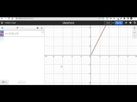 Restricting the Range of a Function using Desmos Tutorial Video - YouTube