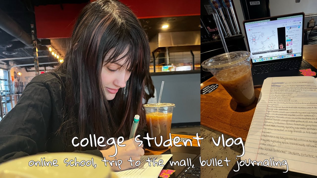 college student vlog first video!! - YouTube