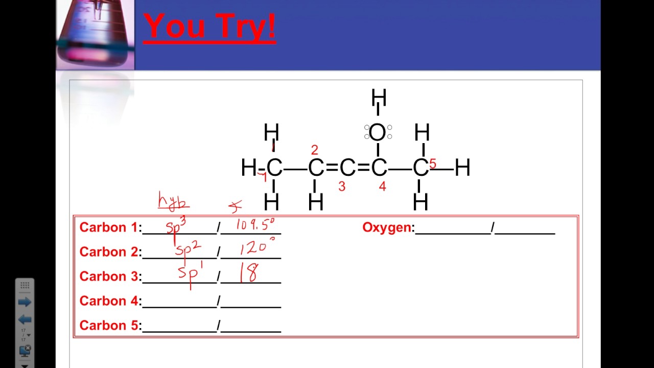 Hybridization example with hydrocarbon - YouTube