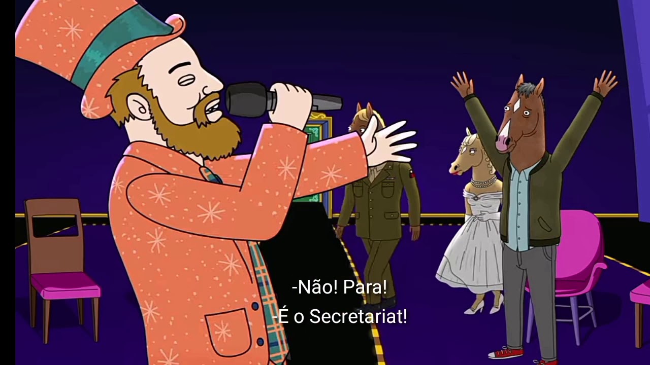 Poema de suicídio Secretariat (Bojack Horseman) S6 - Ep15 Legendado Pt ...