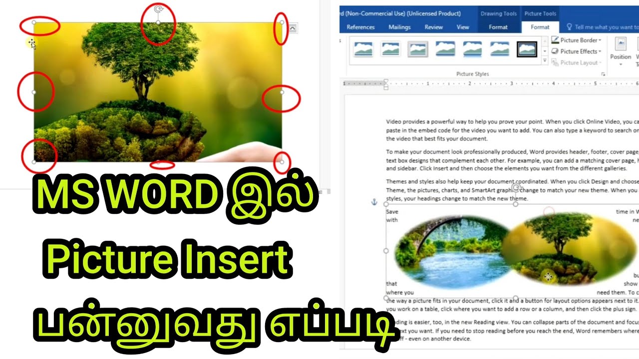 MS Word Tutorial In Tamil 07 How To Insert Picture In MS Word In Tamil ms-word-tutorial-in-tamil-07-how-to-insert-picture-in-ms-word-in-tamil