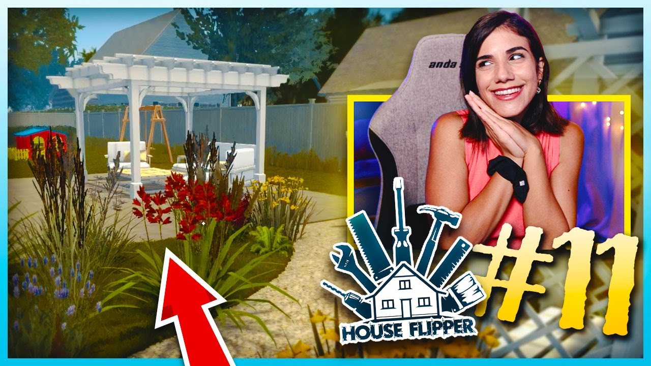 ΕΦΤΙΑΞΑ ΤΟΝ ΚΑΛΥΤΕΡΟ ΚΗΠΟ ΣΤΟ HOUSE FLIPPER - YouTube