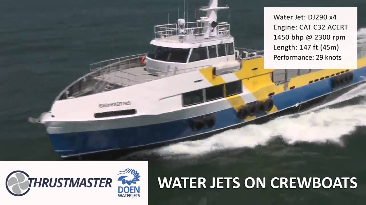 Thrustmaster DOEN Water Jets - YouTube