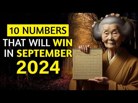 Lucky Numbers: 10 NUMBERS MOST LIKELY TO APPEAR IN SEPTEMBER 2024 | Buddhist Teachings - YouTube