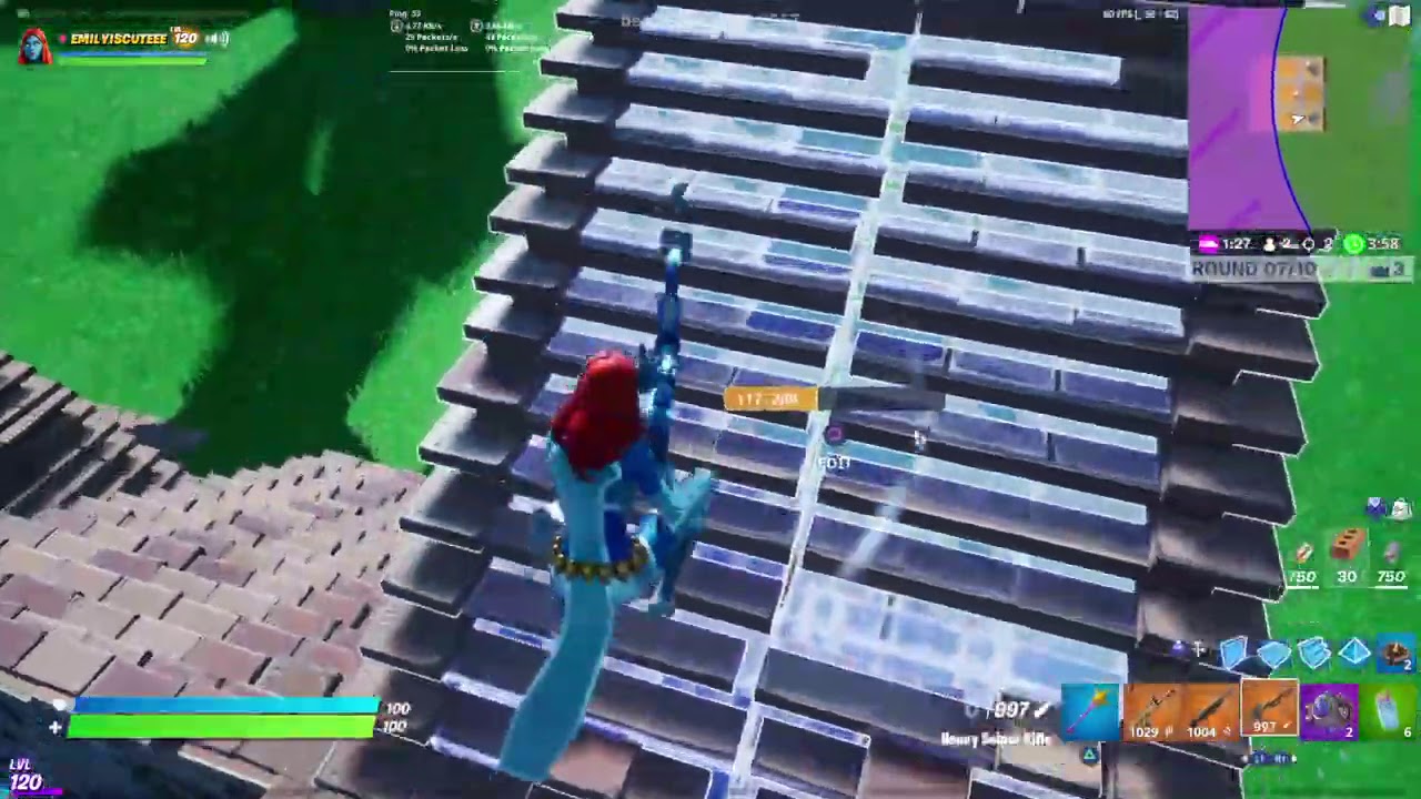 FORTNITE TRICK SHOT (HIT MARKER) - YouTube