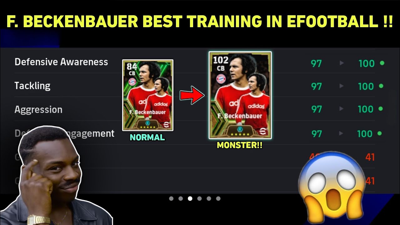 Review New F. Beckenbauer epic card 🤩 | beckenbauer best training in ...