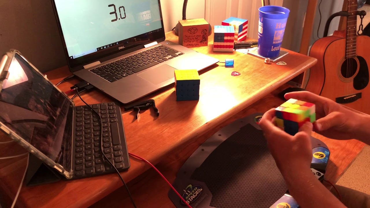 9.54 3x3 Rubik’s Cube Average! Steve Greer - YouTube