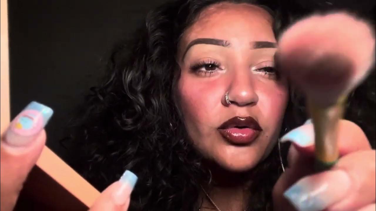ASMR doing your makeup - YouTube