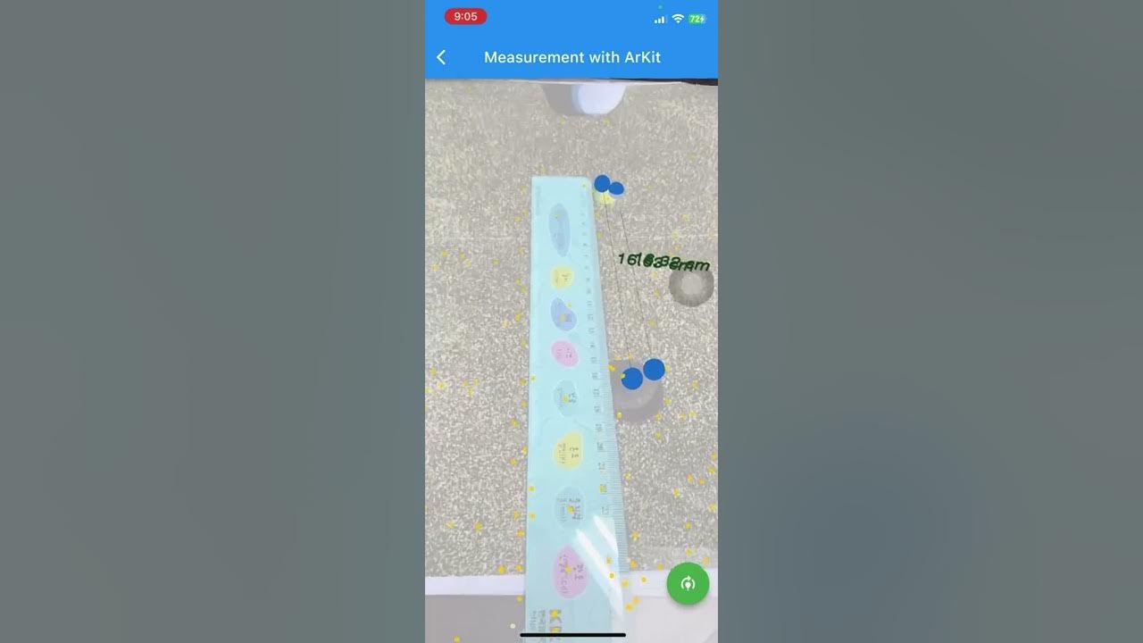(Demo) ArKit Measurement with Flutter - Golf Project - YouTube