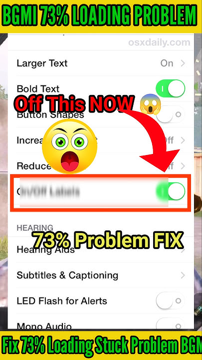 🔥 HOW TO FIX BGMI 73% Loading PROBLEM | BGMI LOADING PROBLEM | BGMI SERVER PROBLEM SOLUTION 100% ...