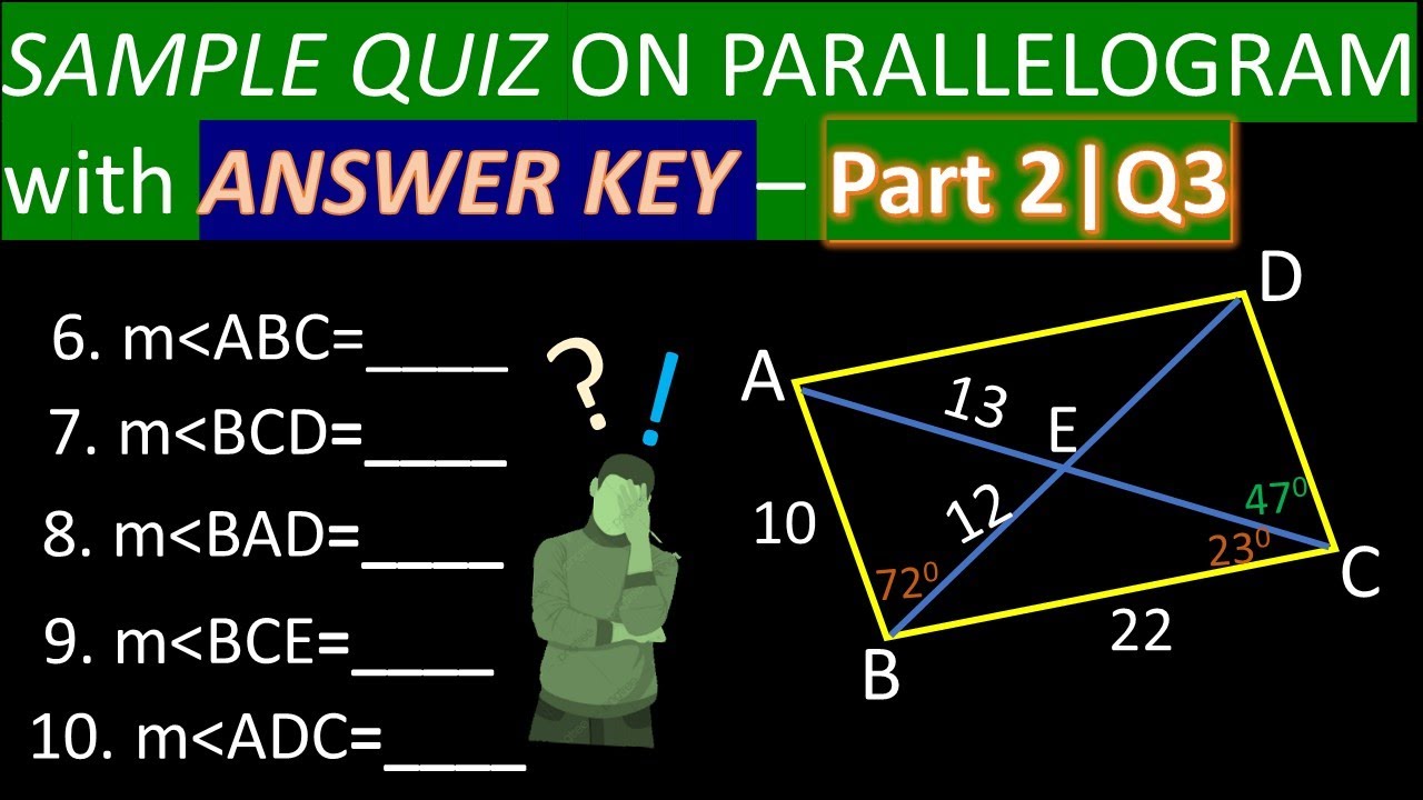 Sample Quiz On Parallelogram With ANSWER KEY Part 2 Ilocano Tagalog sample-quiz-on-parallelogram-with-answer-key-part-2-ilocano-tagalog