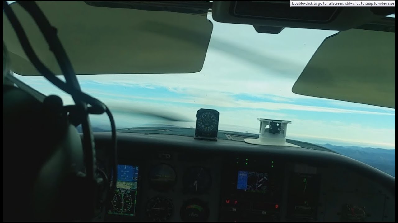 Practicing stalls in a Cessna Cardinal (177RG) - YouTube