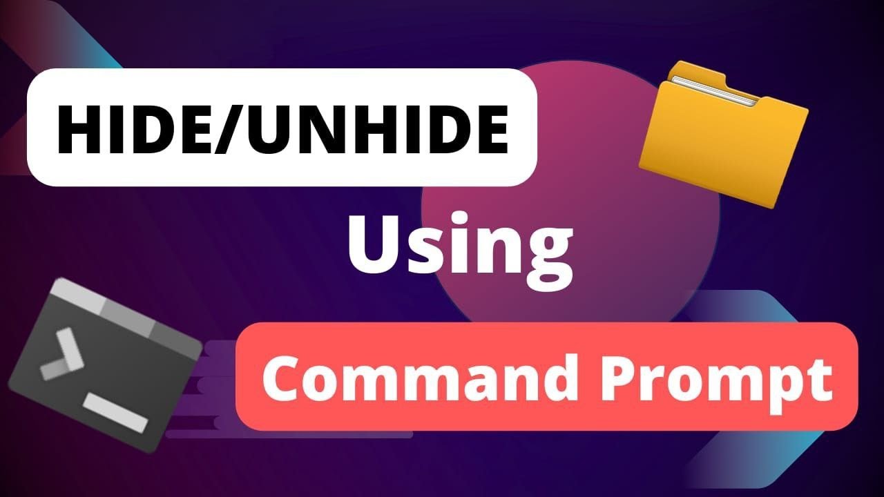 How To Hideunhide File And Folder In Window 1110 Tips And Tricks For Window To Hide Folder