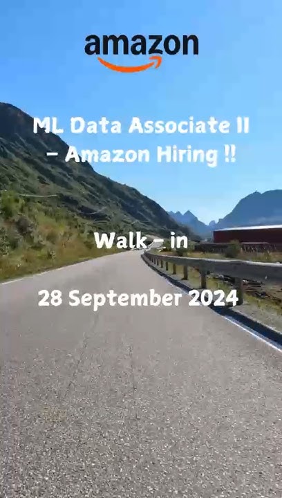 ML Data Associate II - Amazon Hiring #tamil #amazon #job #youtube #youtubeshorts #trending - YouTube