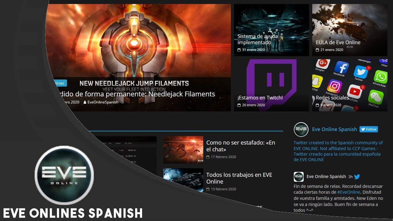 EVE ONLINE EN ESPAÑOL - APRENDE A JUGAR A EVE ONLINE 2020 - YouTube