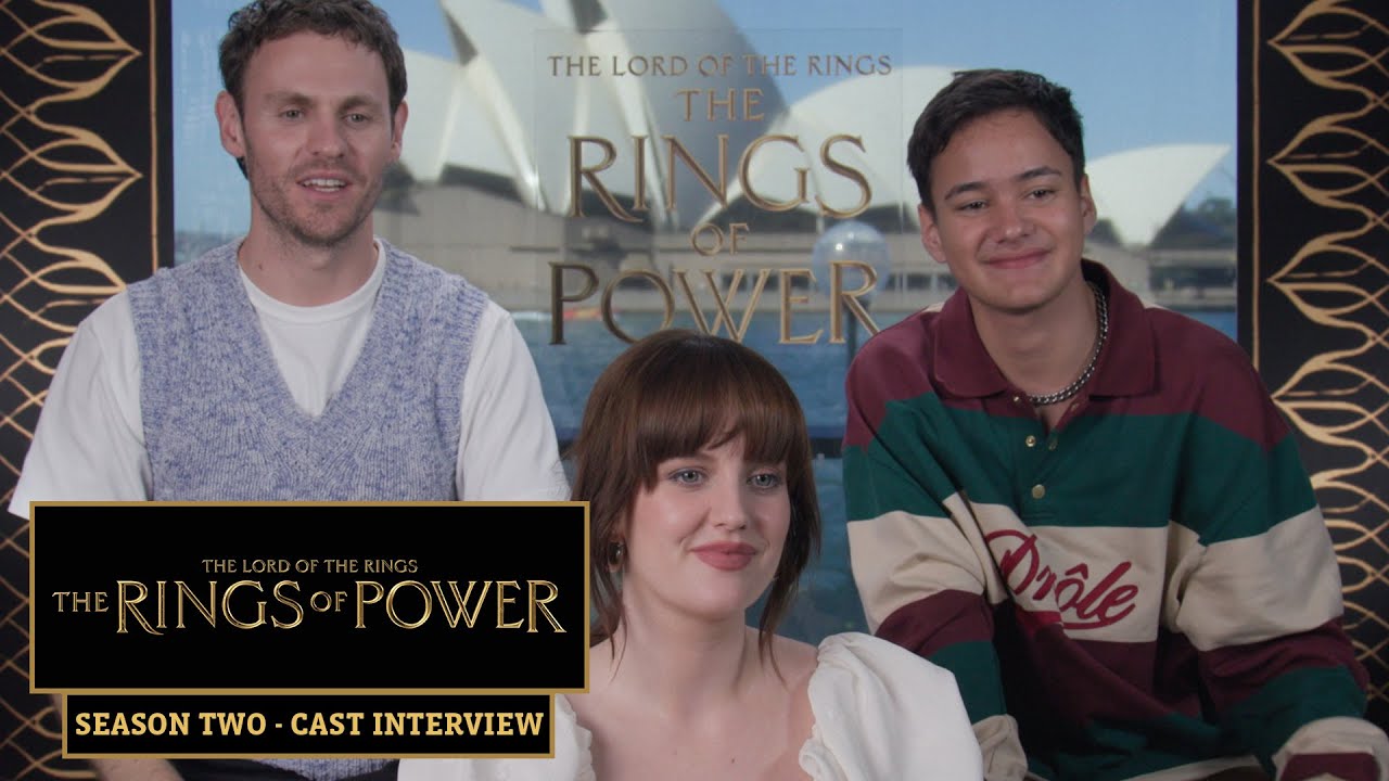 The Lord of the Rings: The Rings of Power - Season Two - Cast Interview ...