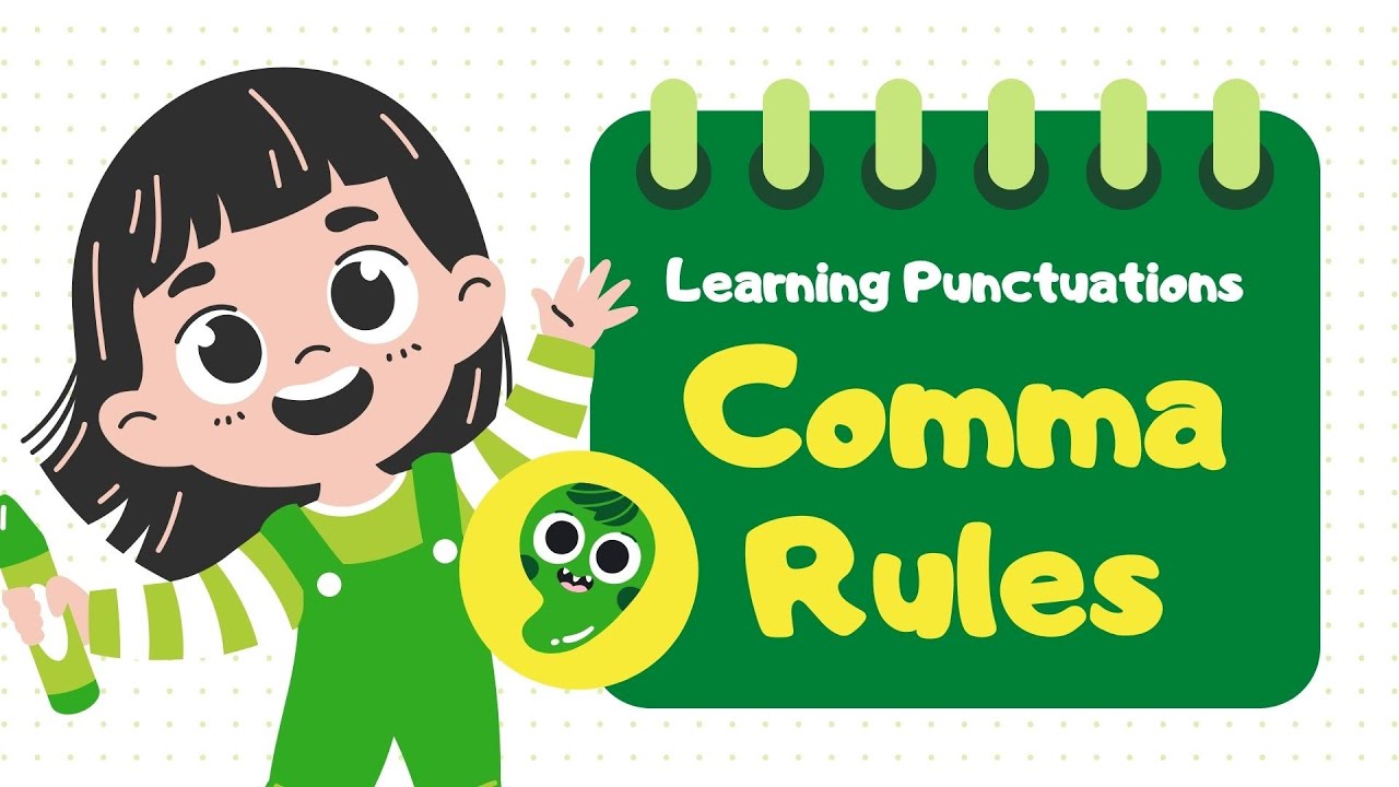 Comma. Learning Punctuation. Educational Presentation.A reading and ...