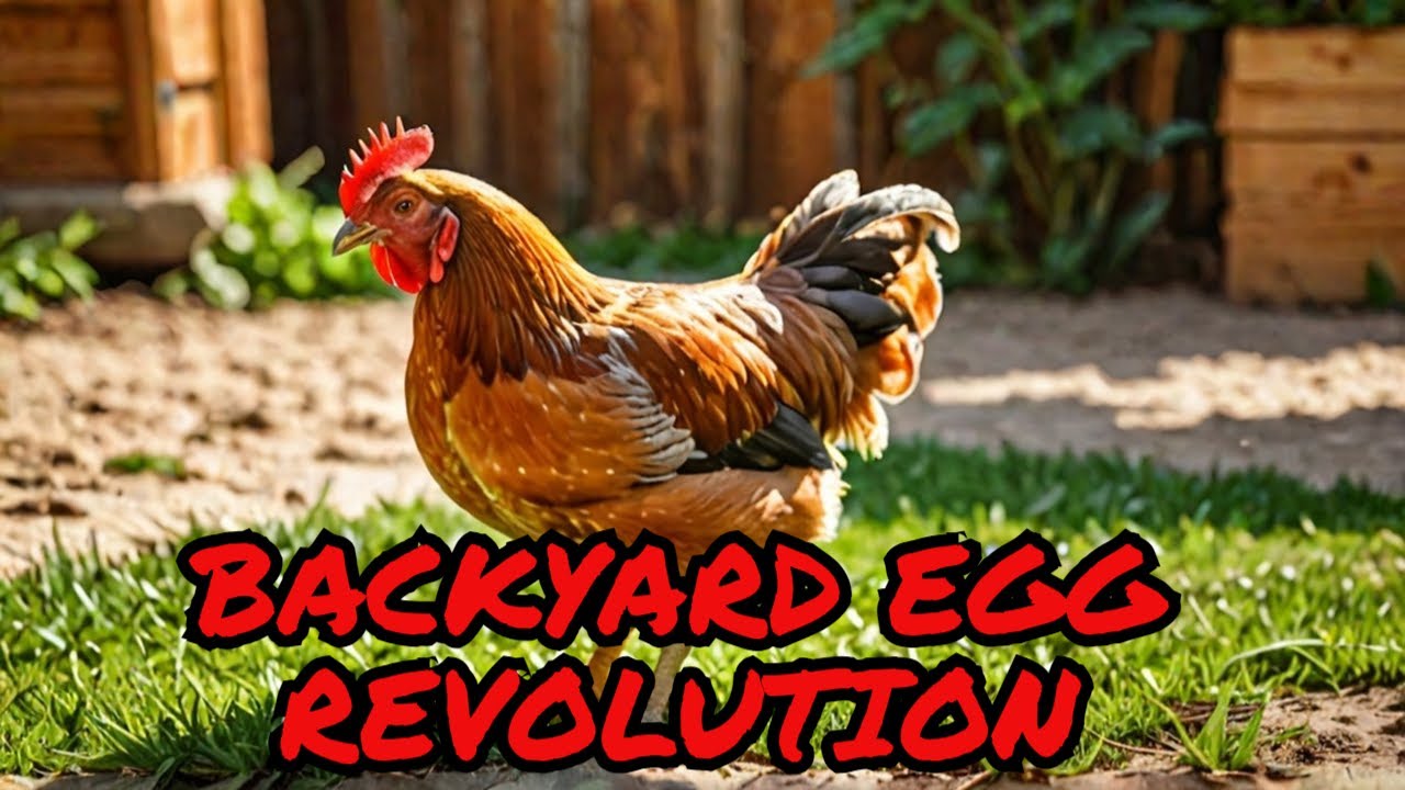 Free Range Backyard Chickens Egg Farming Is The Future - YouTube