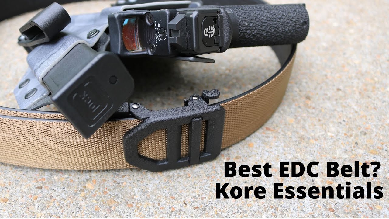 Kore Essentials EDC Belt - YouTube