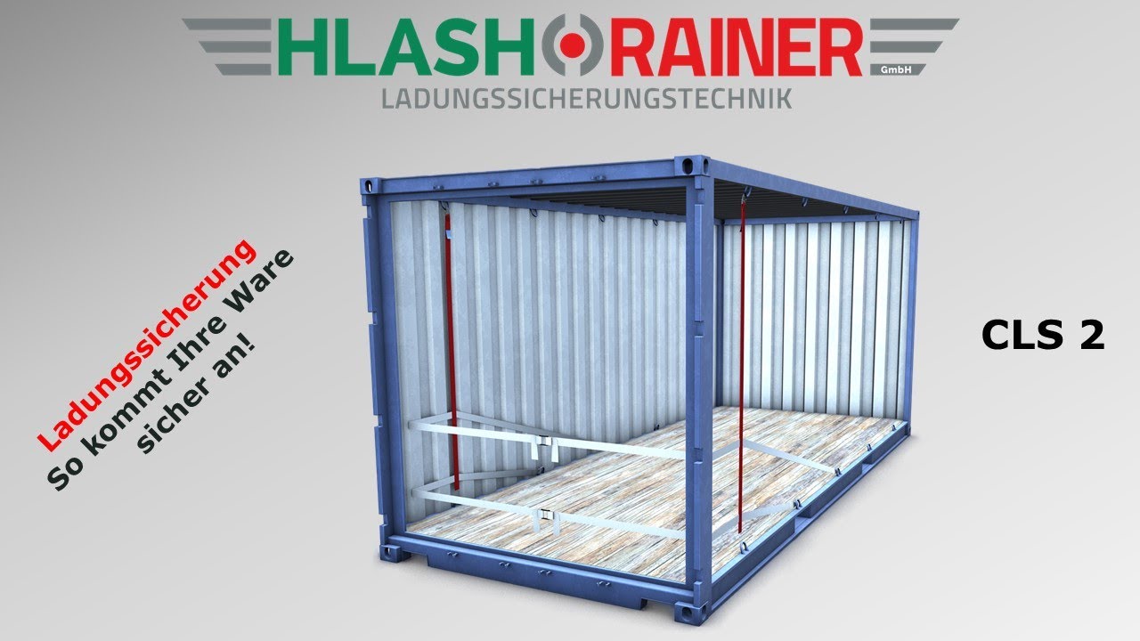 Ladungssicherung im Container - Container Lashing System CLS 2 ...