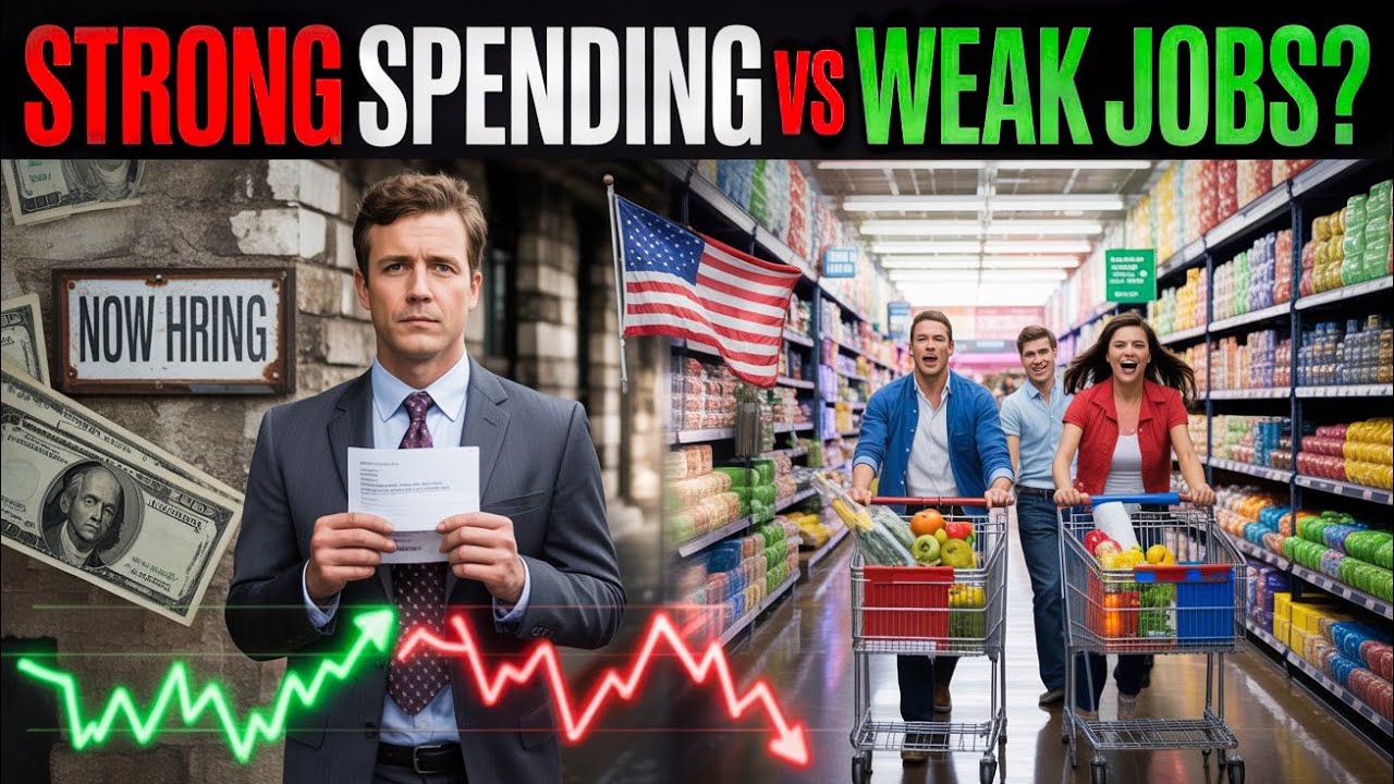 US Economy 2025: Strong Consumer Spending vs Weak Job Market # ...