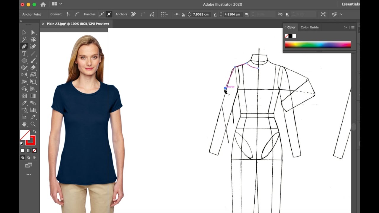 Introduction to Technical Drawing using Adobe Illustrator - YouTube