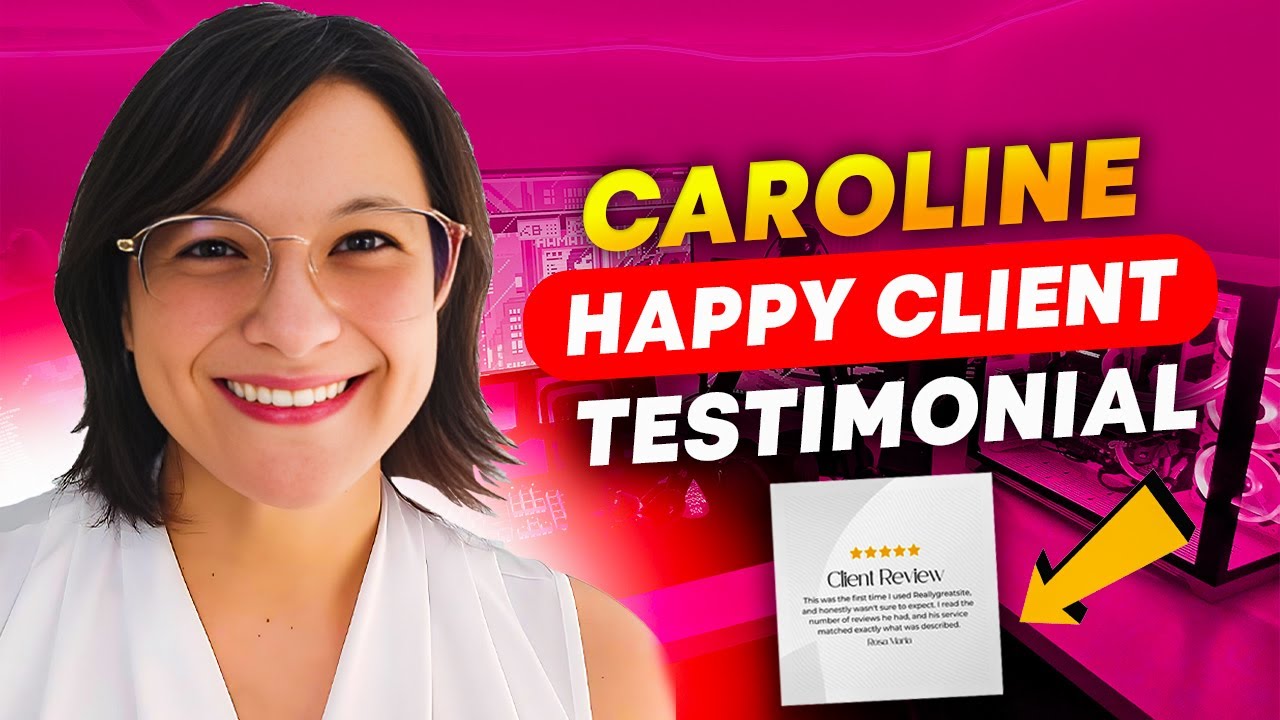 Caroline Happy Client Testimonial | Client Success Story | Dr. Fred ...