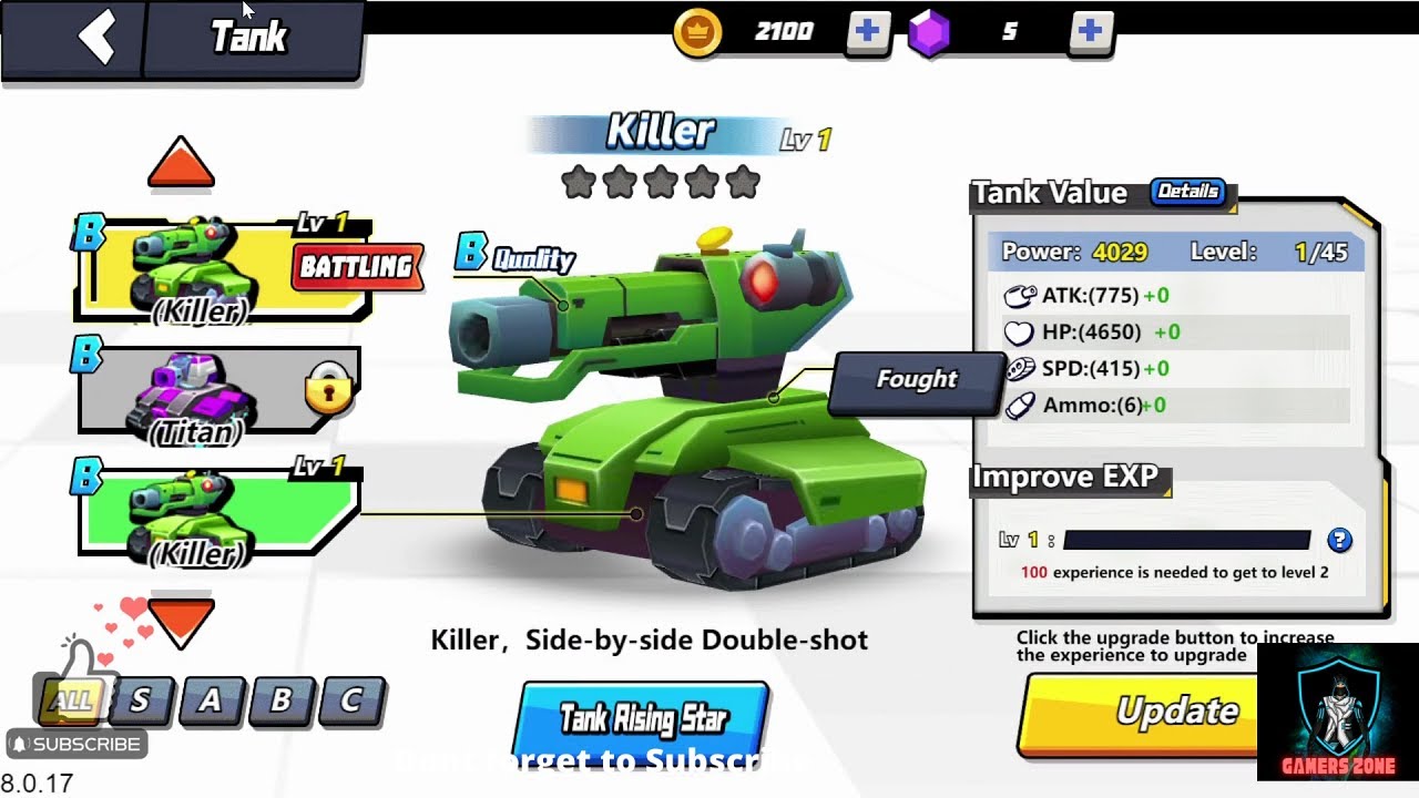 Tank Battle Facebook Updated level - YouTube