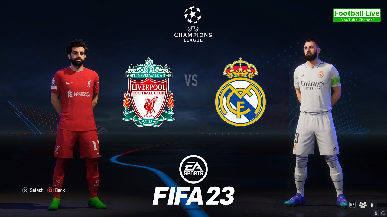 FIFA 23 | Liverpool vs. Real Madrid | UEFA Champions League 2022/23 ...