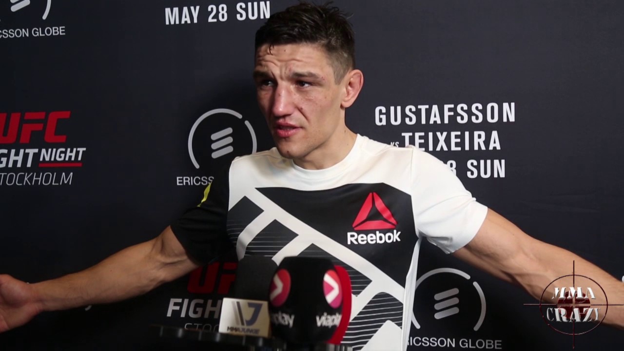 Damir Hadzovic on KO knee win over Marcin Held at UFC Fight Night ...