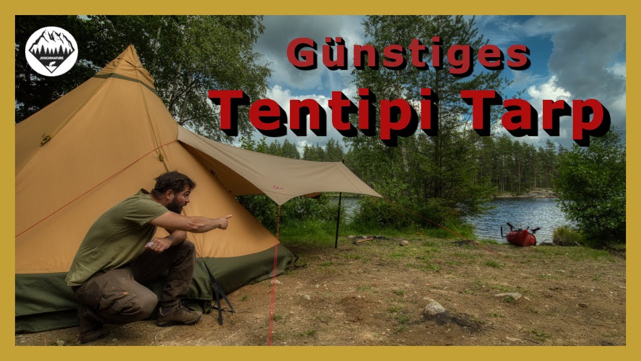 Tentipi - günstige Tarp Alternative, Spatz Parawing 350 BTC - YouTube