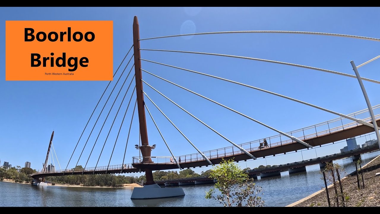 This is Perth! Boorloo Bridge, Swan River. - YouTube