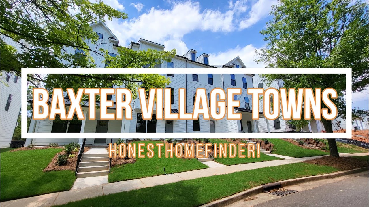 🏡 Discover Baxter Village Towns by DRB Homes | Fort Mill, SC - YouTube