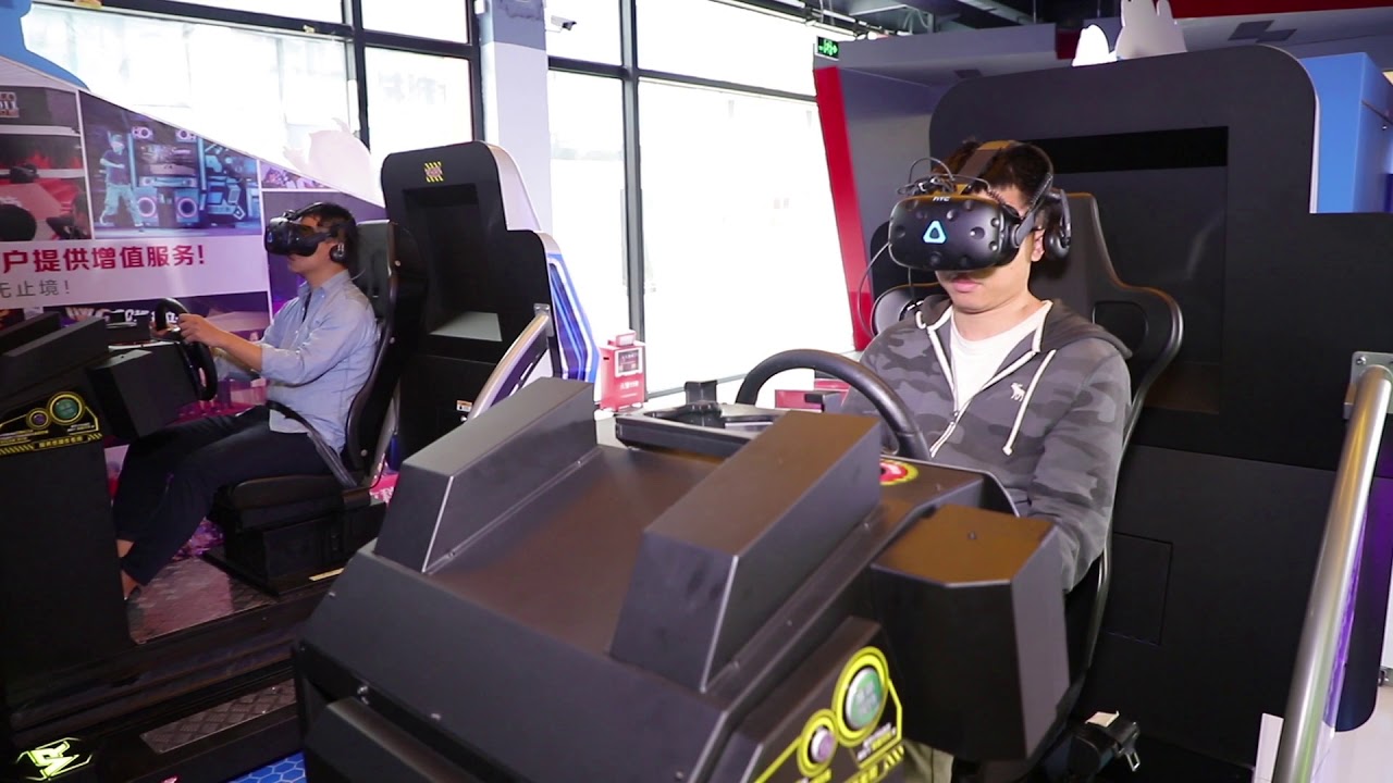 Virtual Reality Games VR Arcade Game Machine racing games - YouTube