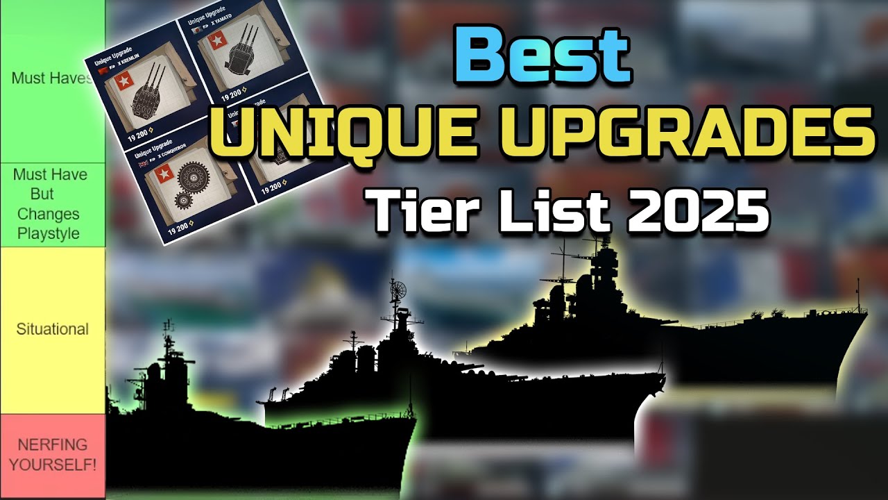 Best Unique Upgrades Tier List for 2025 - YouTube
