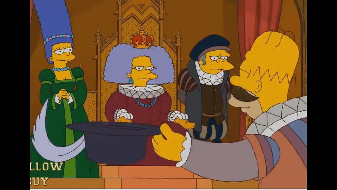 THE SIMPSONS - Prince Selection Ceremony ! - YouTube